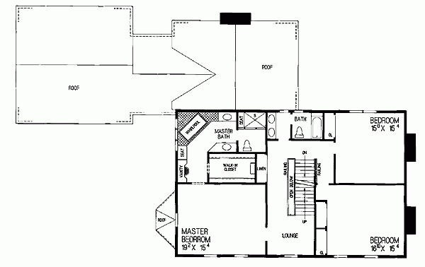 3 Story Colonial House Plan - FaveThing.com