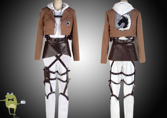AoT Annie Leonhardt Military Police Cosplay Costume - FaveThing.com