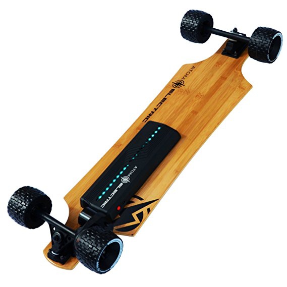 Atom Electric B10X All-Terrain Longboard Skateboard - FaveThing.com