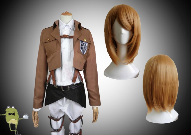 Attack on Titan Petra Ral Cosplay Costume + Wig - FaveThing.com