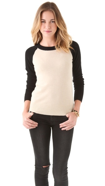 Baseball Cashmere Sweater - FaveThing.com