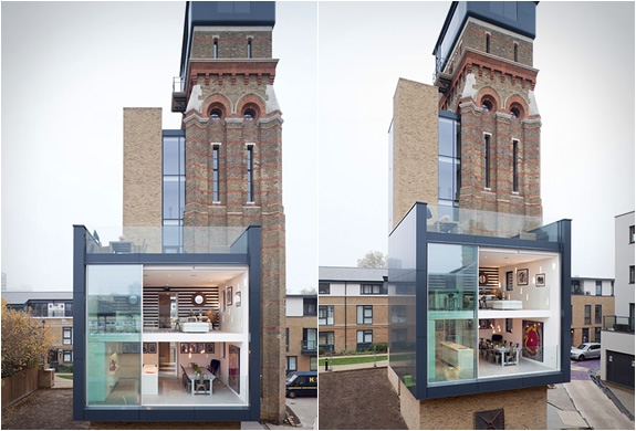 Converted London Water Tower - FaveThing.com