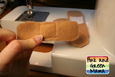 Felt Band-Aids For Stuffed Animals - FaveThing.com