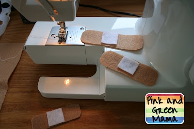 Felt Band-Aids For Stuffed Animals - FaveThing.com