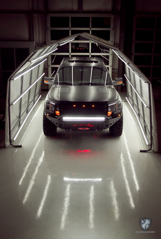 Ken Block’s Custom Matte Black Ford Raptor - FaveThing.com