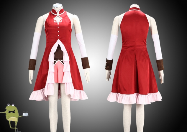 Madoka Magica Kyoko Sakura Cosplay Costume Outfit - FaveThing.com