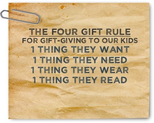 Four rules for giving gifts to kids - FaveThing.com