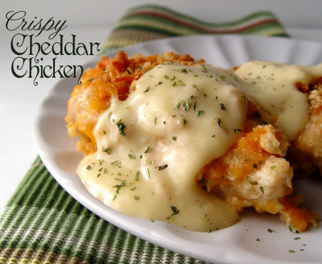 Crispy Cheddar Chicken - FaveThing.com