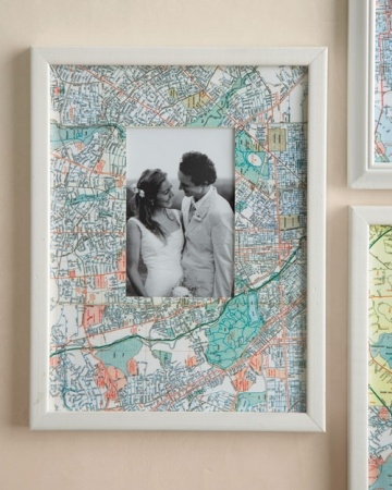 Map picture frame - FaveThing.com