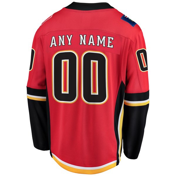 Men's Calgary Flames Fanatics Branded Red Breakaway - FaveThing.com