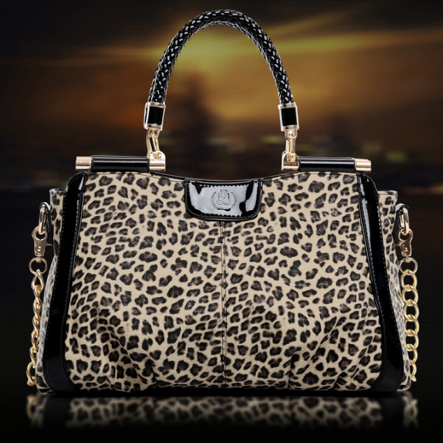 New Arrival Fashion Elegant Leopard Design Lady's Handbags - FaveThing.com