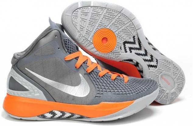 Nike Zoom Hyperdunk 2011 Blake Griffin Shoes Gray/Orange Sport ...