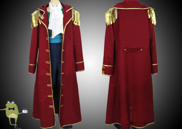 One Piece Gol D Roger Cosplay Costume Captain Coat - FaveThing.com