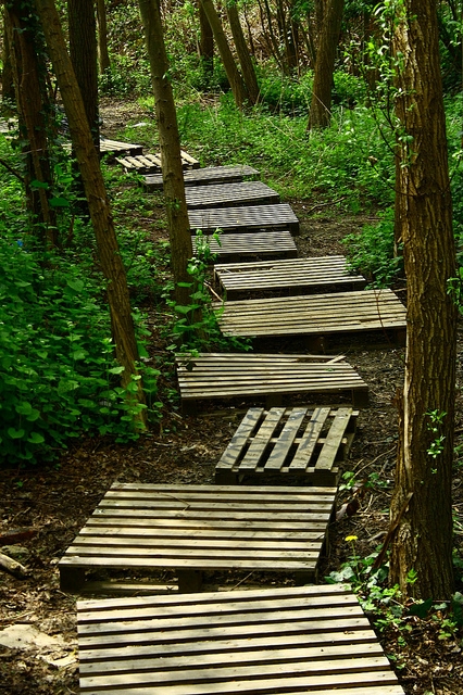 Recycled Garden Path - FaveThing.com