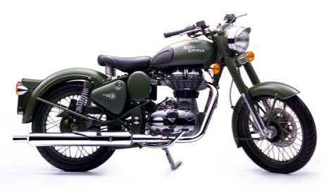 Royal Enfield Bullet Classic Military - FaveThing.com