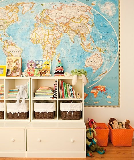 Wall Map Ideas - FaveThing.com