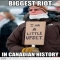 Biggest riot in Canadian history - FaveThing.com